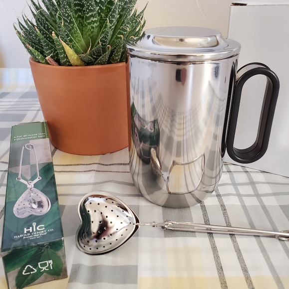 Kitchen | Stainless Steel Tea Mug With Lid And Infuser | Poshmark
